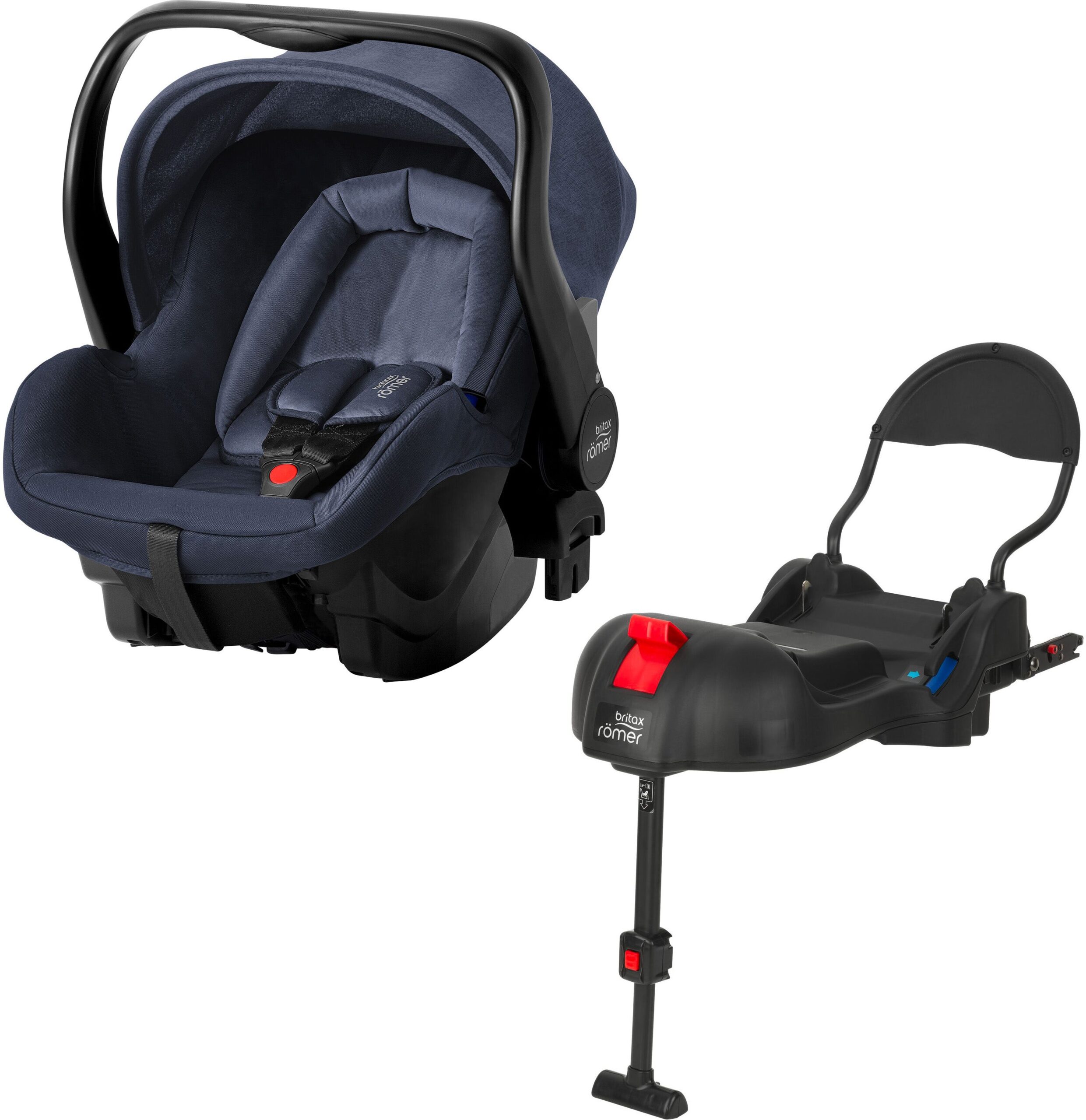 Britax Römer Primo Autostol Baby inkl. Base, Navy Ink | bbaby