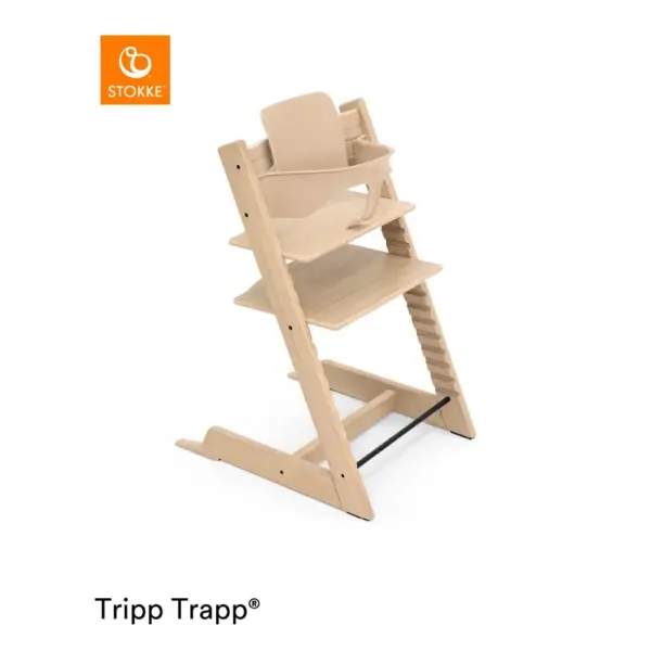 Tripp Trapp Stol oak Natur - Inkl. Bøjlesæt | bbaby