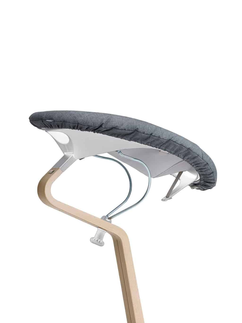 Nomi Baby Madras, Pale Pink/Sand inkl. base - Hvid | bbaby